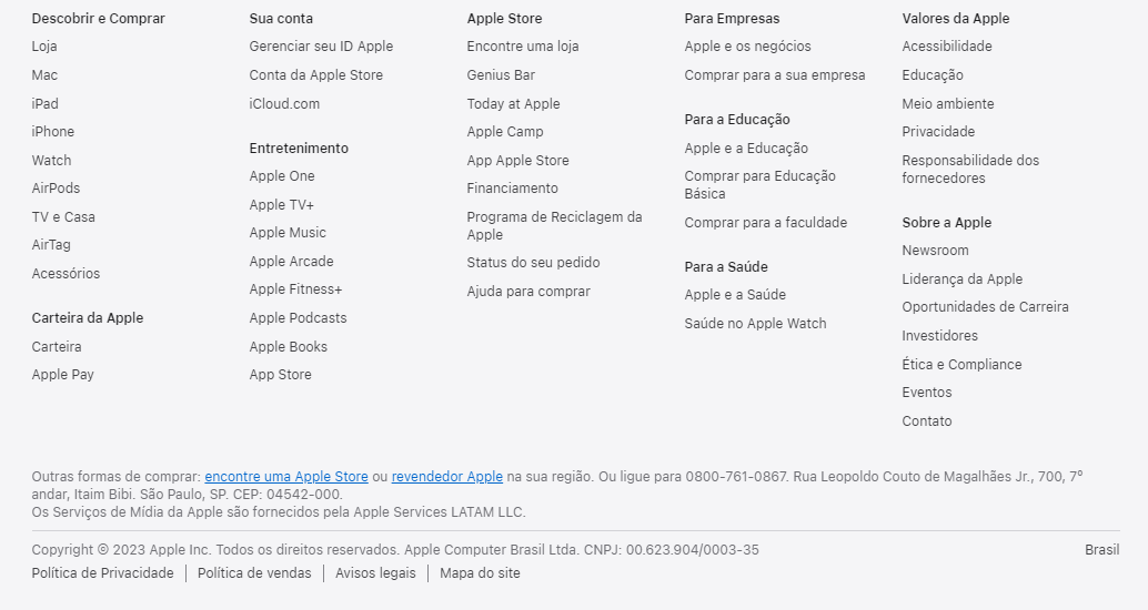 O que é footer, como criar e exemplos | InboundCycle