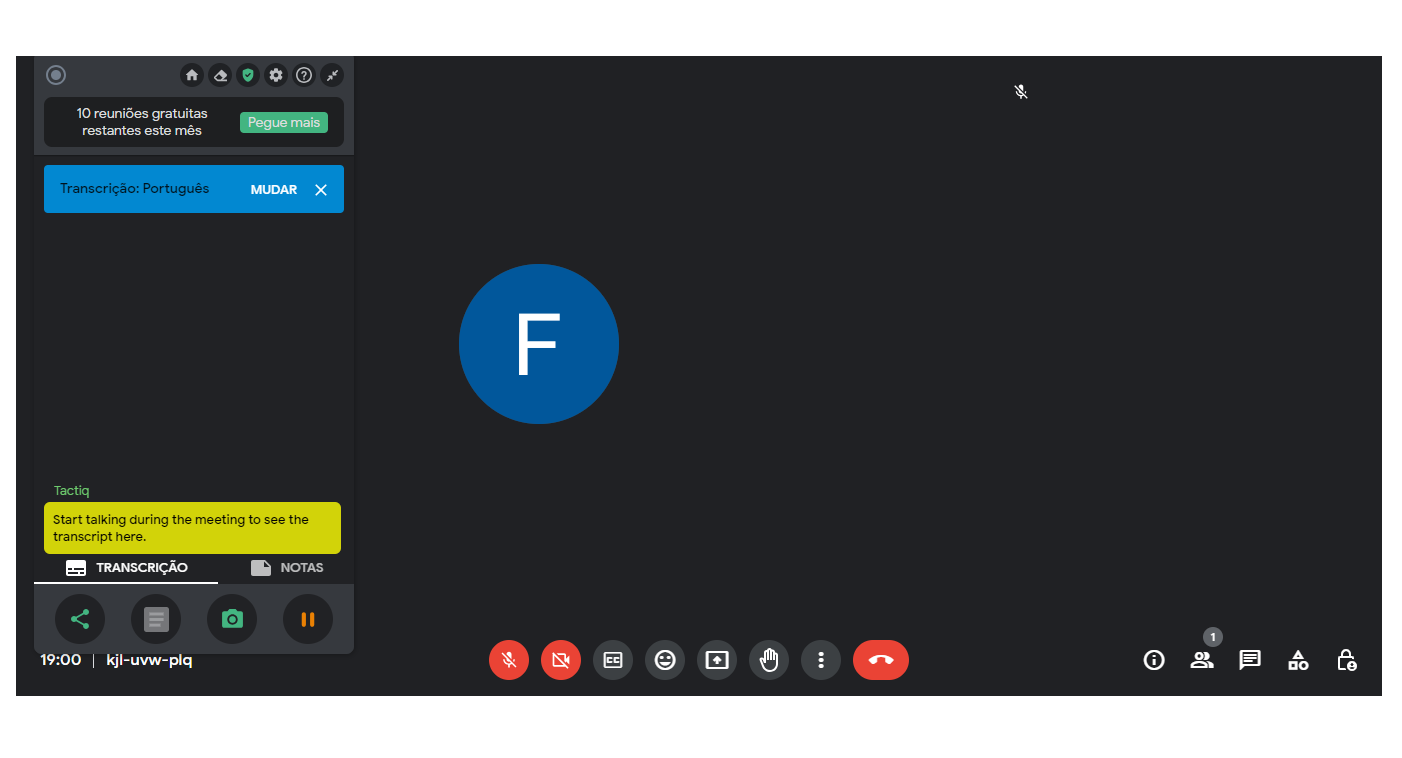 ᐅ Transcrição de vídeo: saiba como transcrever reuniões com o Tactiq